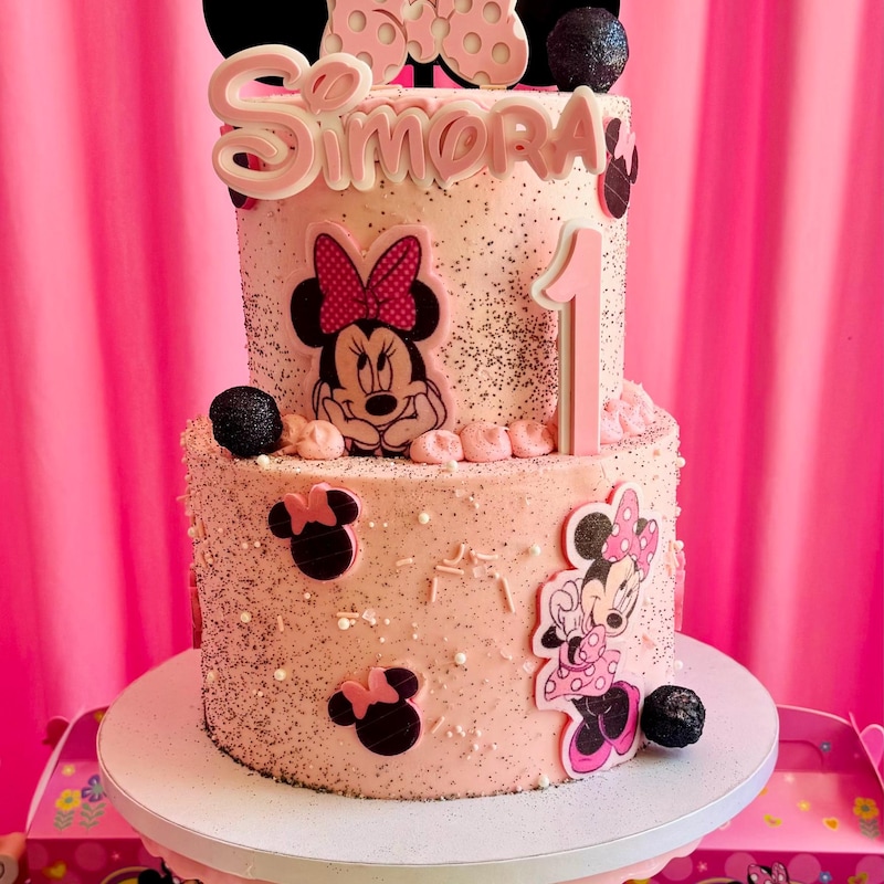 Minnie Mouse Cake Topper - Etsy