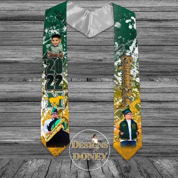 Custom Graduation Stole - Etsy