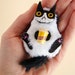 Fat Cat Mini Plush Doll - Etsy