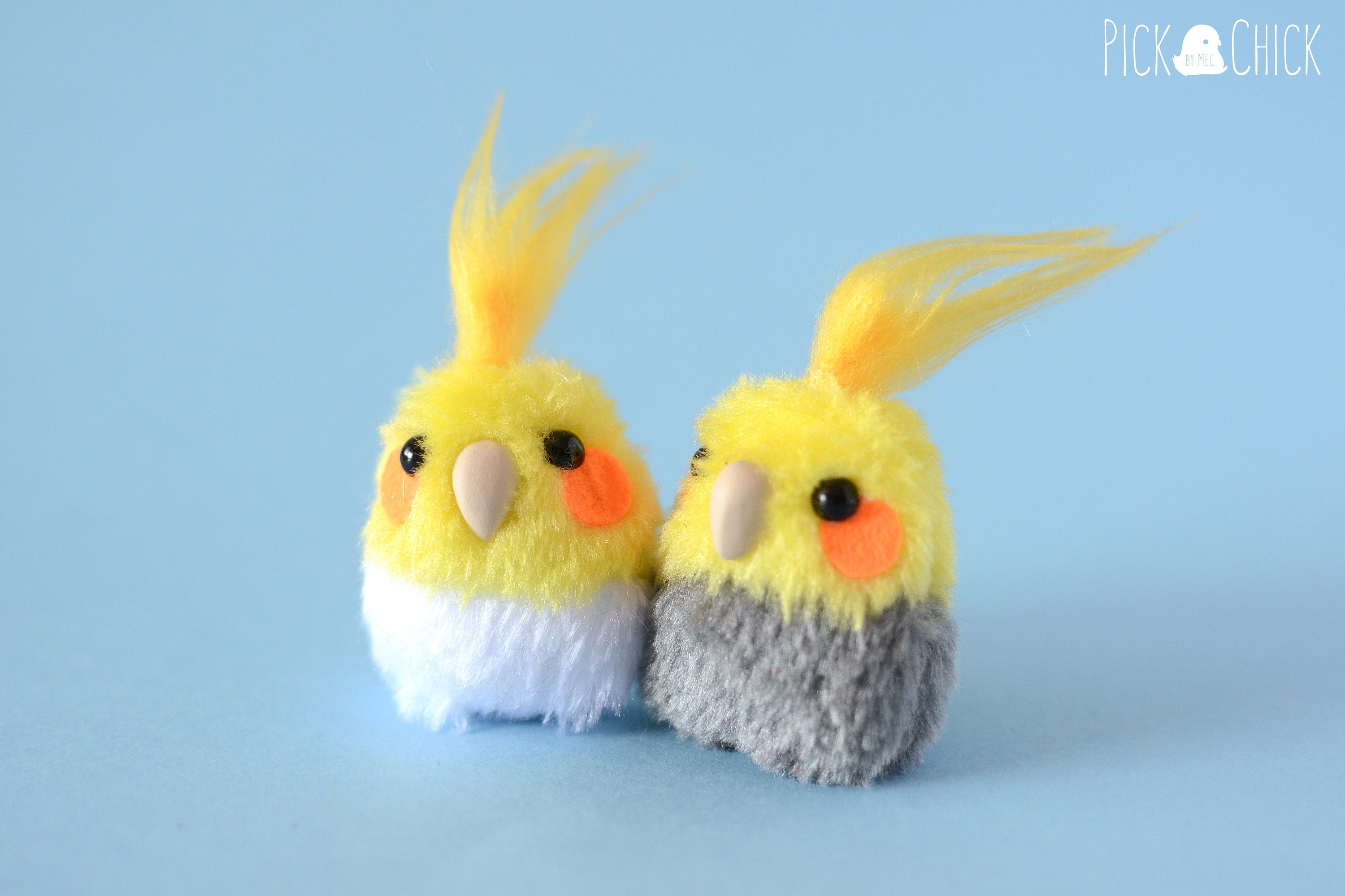 Stuffed Animals & Plushies Toys Pet Bird Tiel Cockatiel Bird Lover Gift ...
