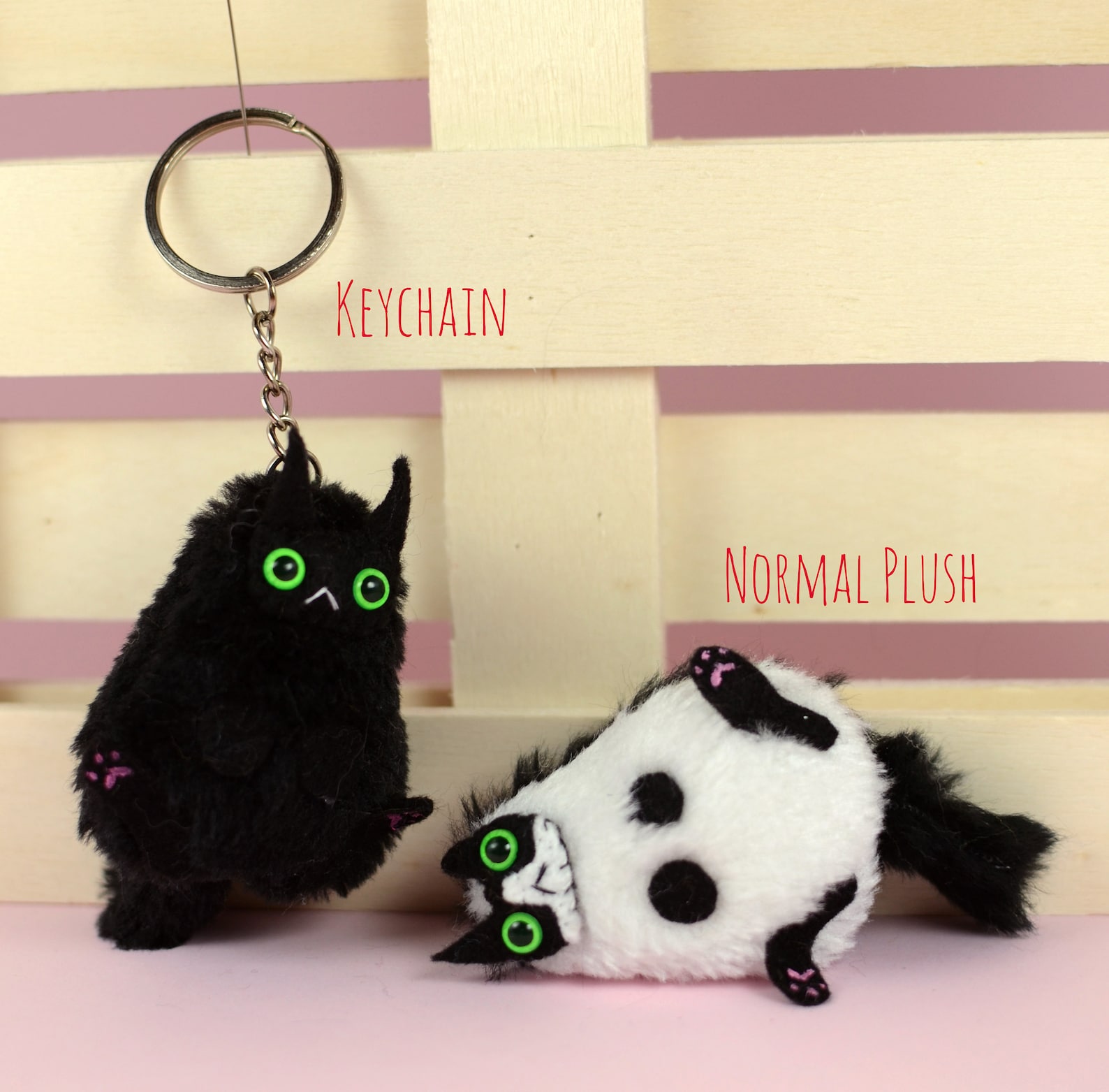 Fat Cat Mini Plush Doll - Etsy Australia