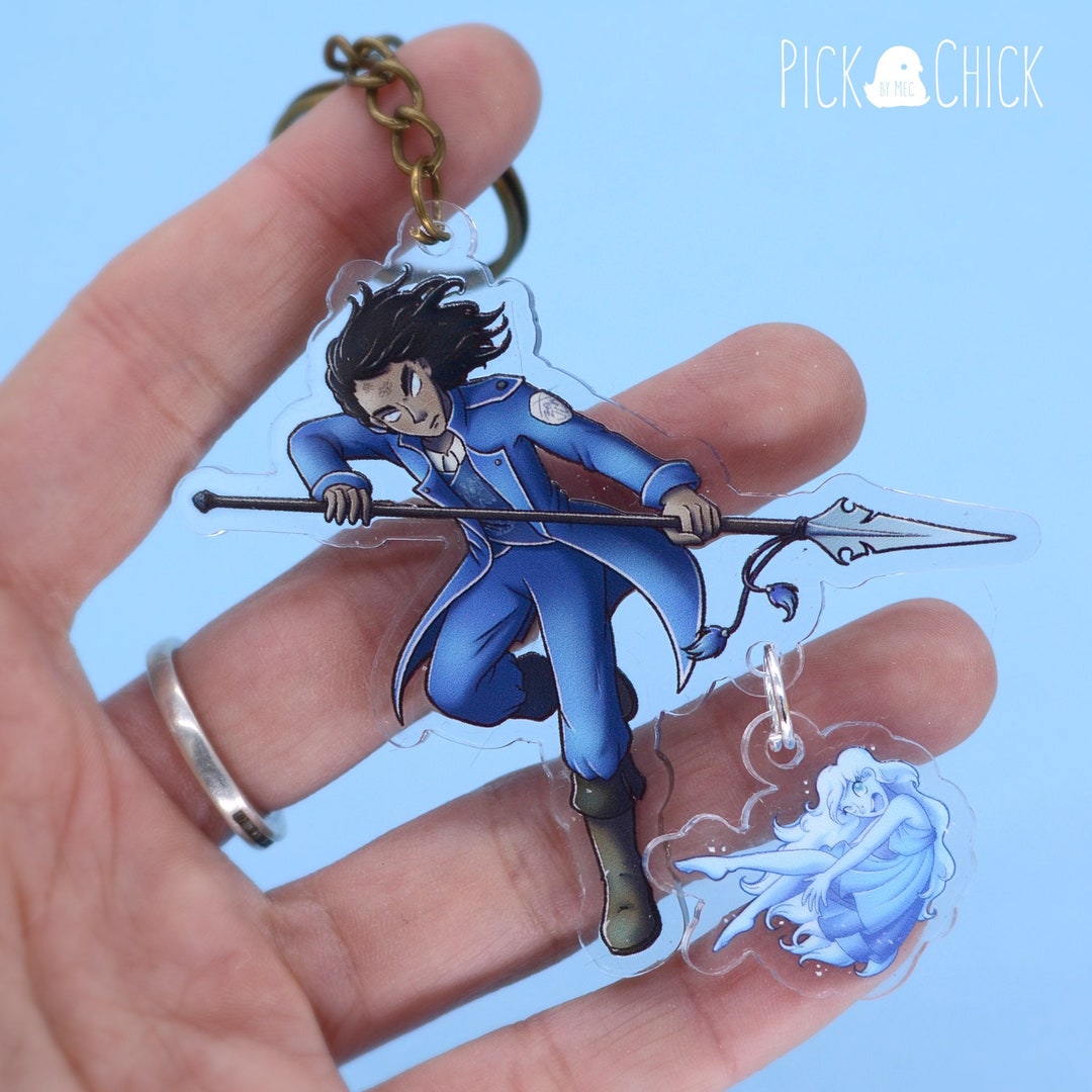 Acrylic Keychain Kaladin and Syl, Stormlight Archive - Etsy