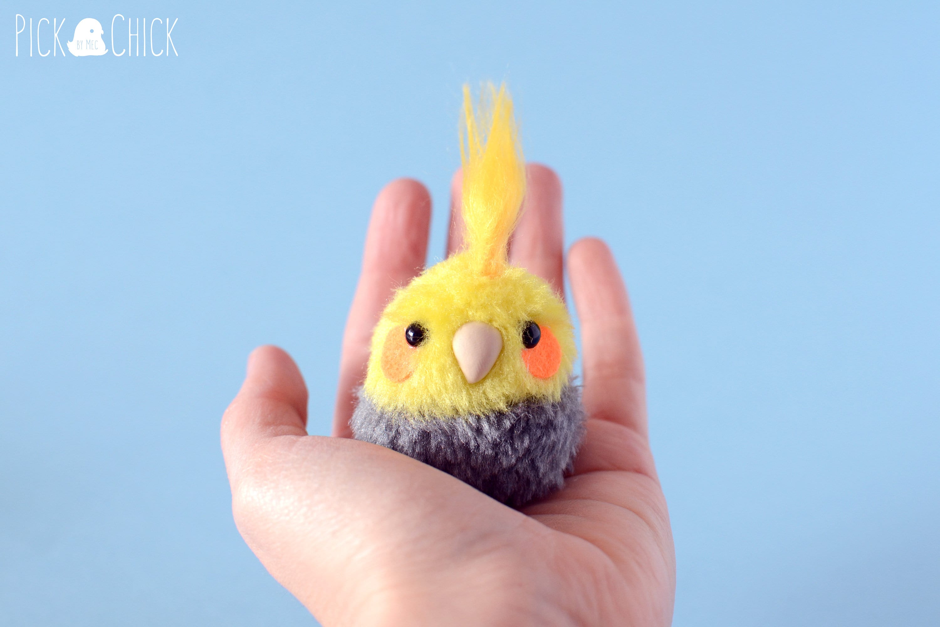 Stuffed Animals & Plushies Toys Pet Bird Tiel Cockatiel Bird Lover Gift ...