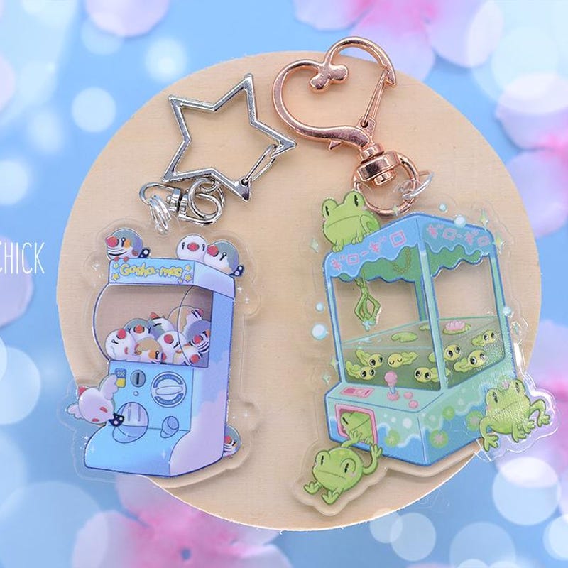 Arcade Machine Keychain - Etsy