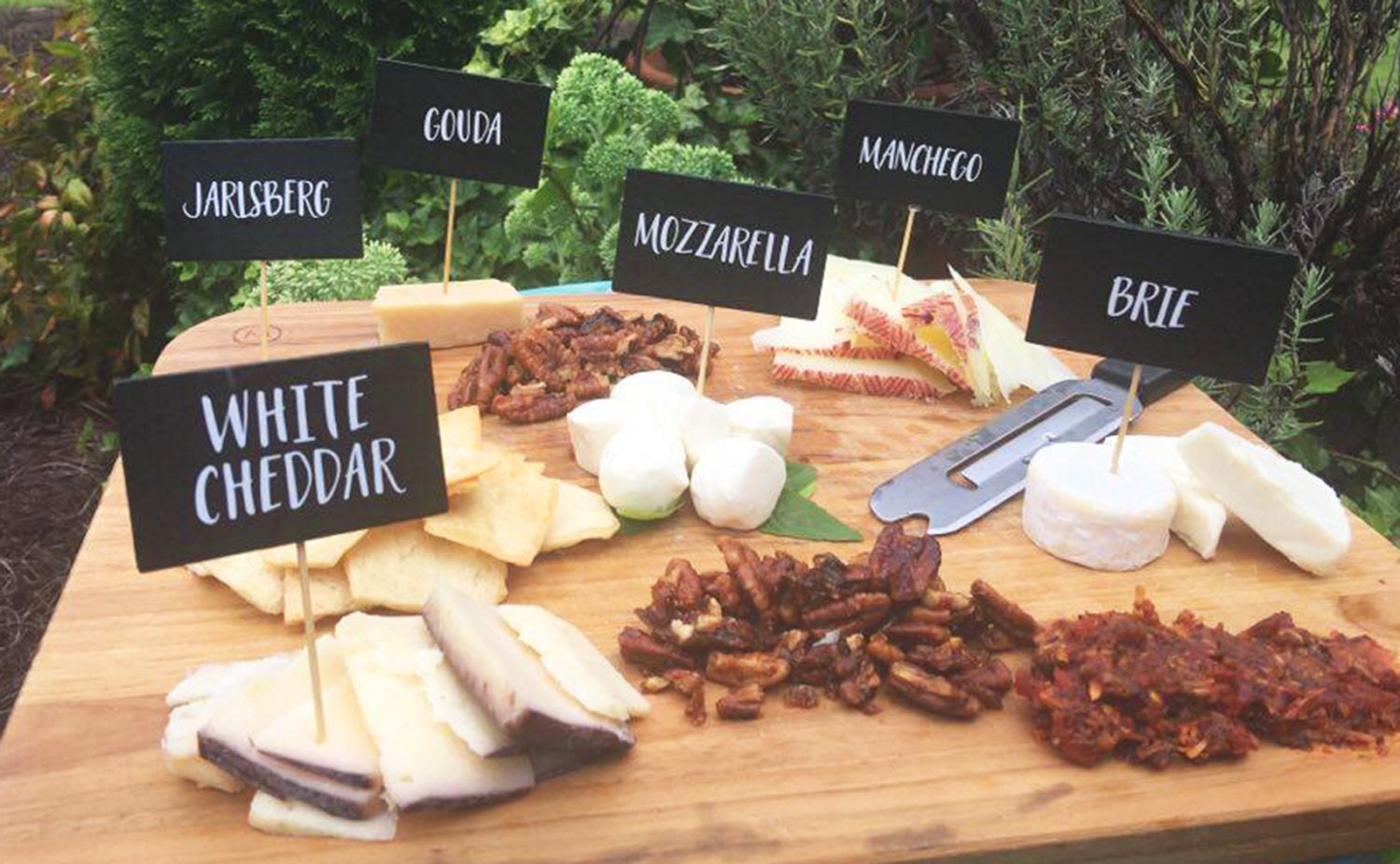 8 Customizable Cheese Board Toothpick Signs | Etsy
