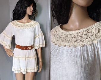 Cheesecloth Top - Etsy UK