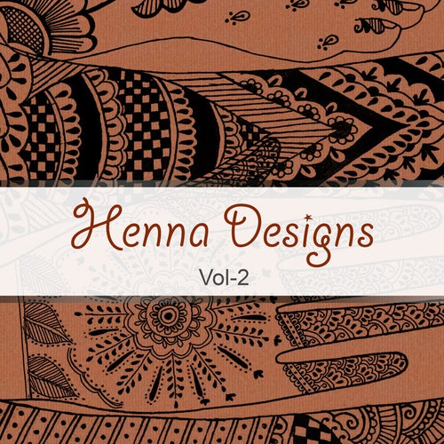 Buy Henna Designs Vol. 1 Ebook Mehndi Pattern Book With 25 Online in ...