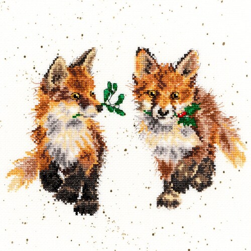 Bothy Threads Moongazer by Hannah Dale Wrendale Tiger Counted - Etsy