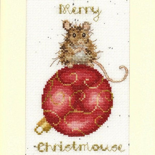 Counted Cross Stitch Christmas Card Kits - Etsy