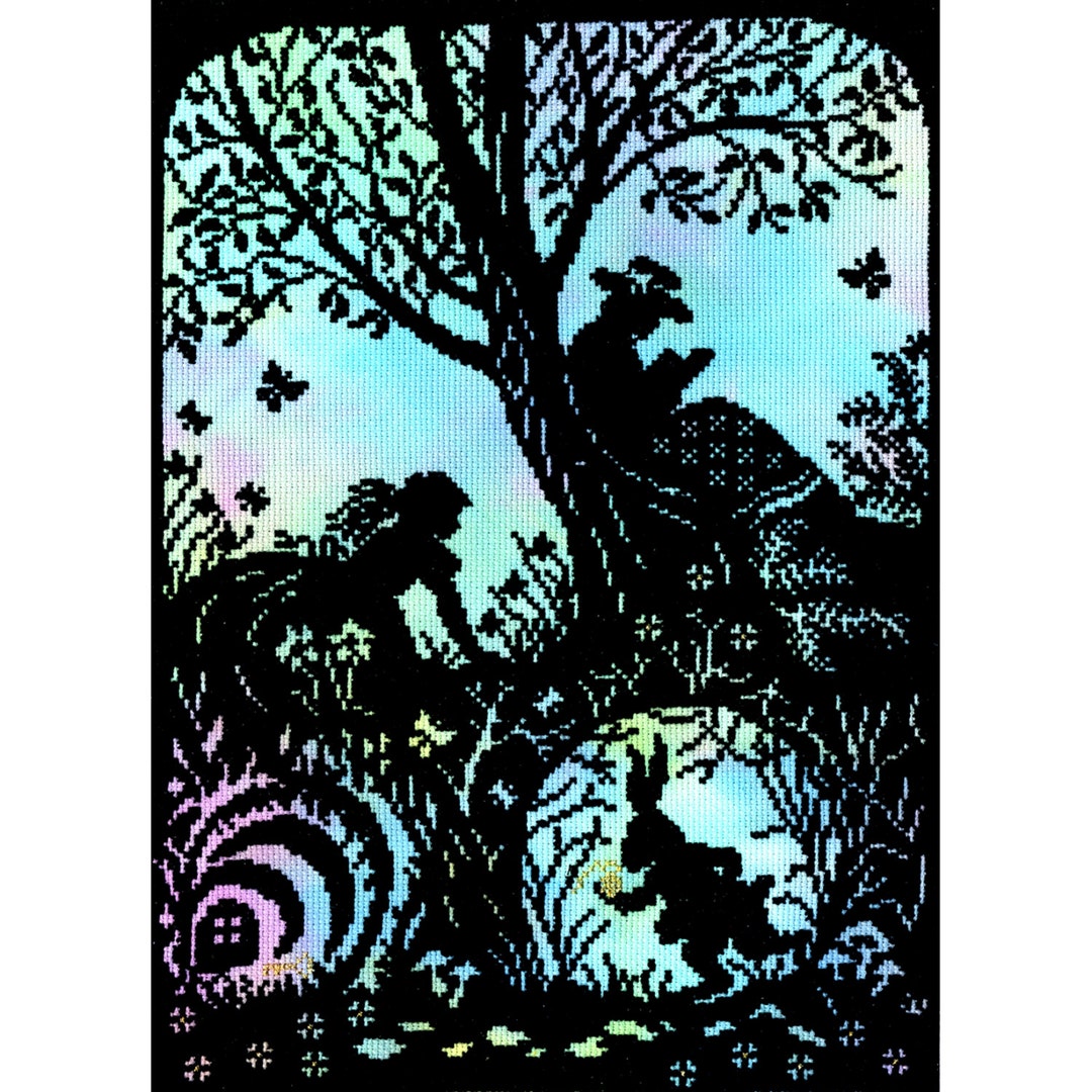 Bothy Threads Fairy Tales I'm Late - Scene From Alice in Wonderland ...