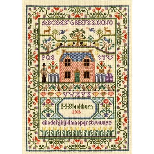 Bothy Threads Three Things Sampler Counted Cross Stitch Kit by - Etsy