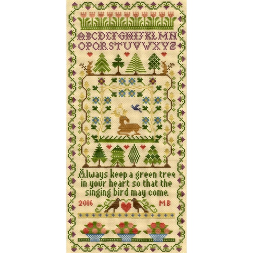 Bothy Threads My Family Tree Ancestry Sampler Counted Cross - Etsy