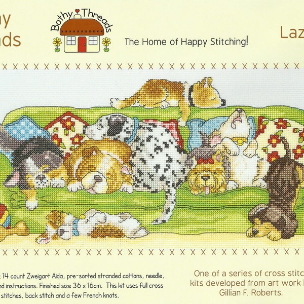 Cross Stitch Dogs - Etsy