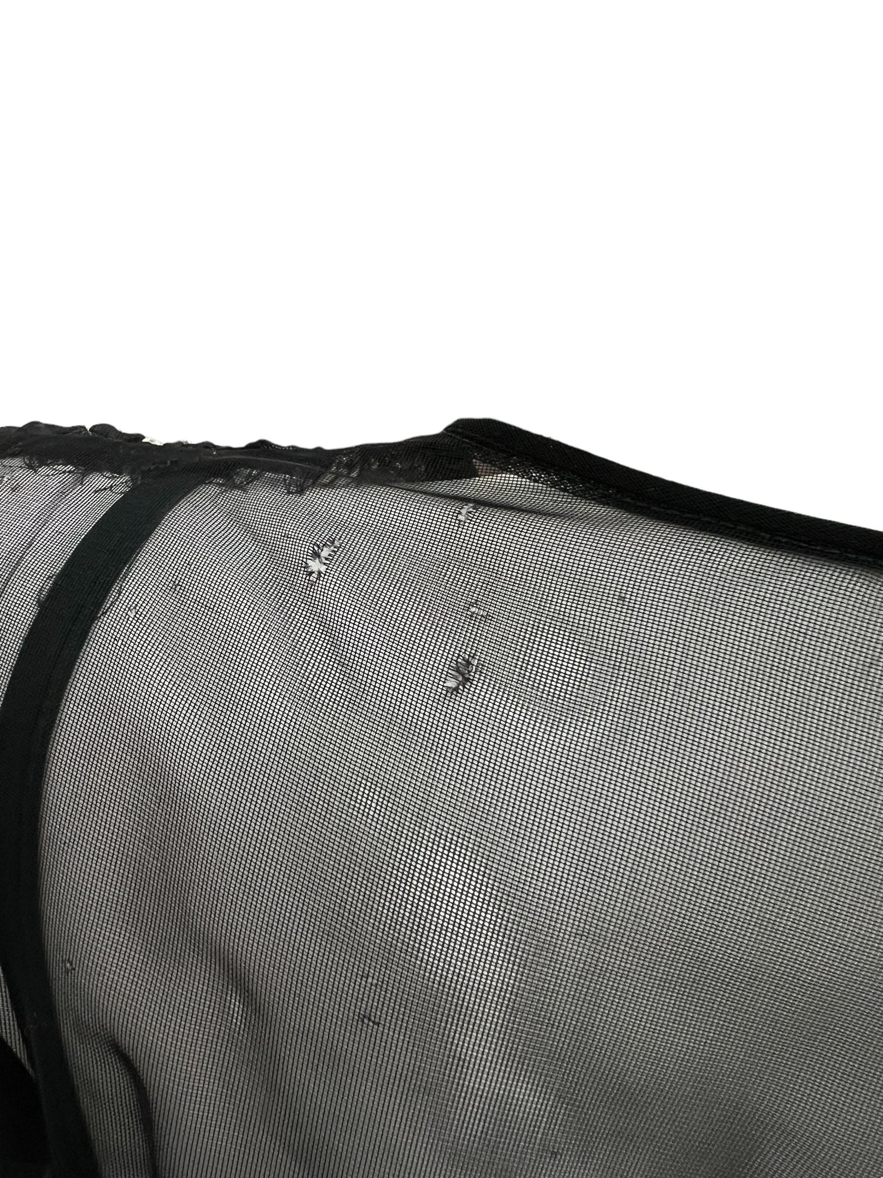 1930s 1940s Vintage Black Evening Gown With Soutache Embellishments ...