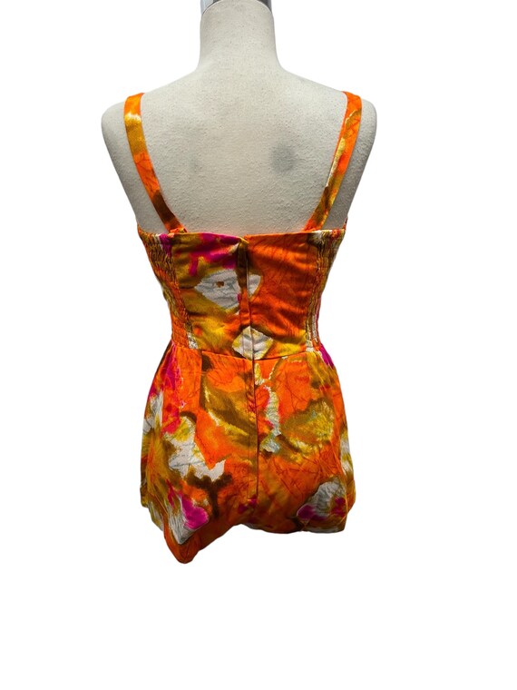 1950 1960 Vintage Paradise Hawaii Swimsuit Romper Lar… - Gem
