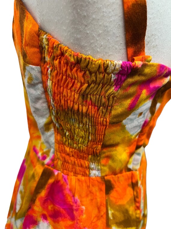 1950 1960 Vintage Paradise Hawaii Swimsuit Romper Lar… - Gem