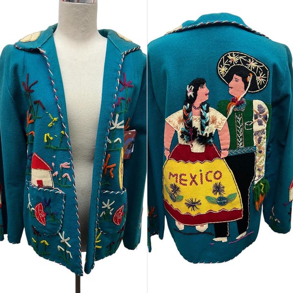 Mexican Tourist Jacket - Etsy