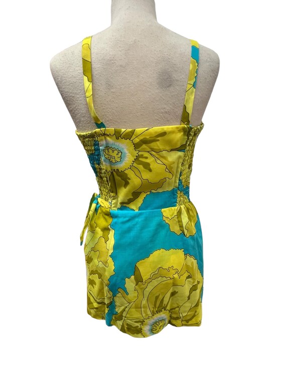 1950 1960 Vintage Paradise Hawaii Swimsuit Romper Siz… - Gem