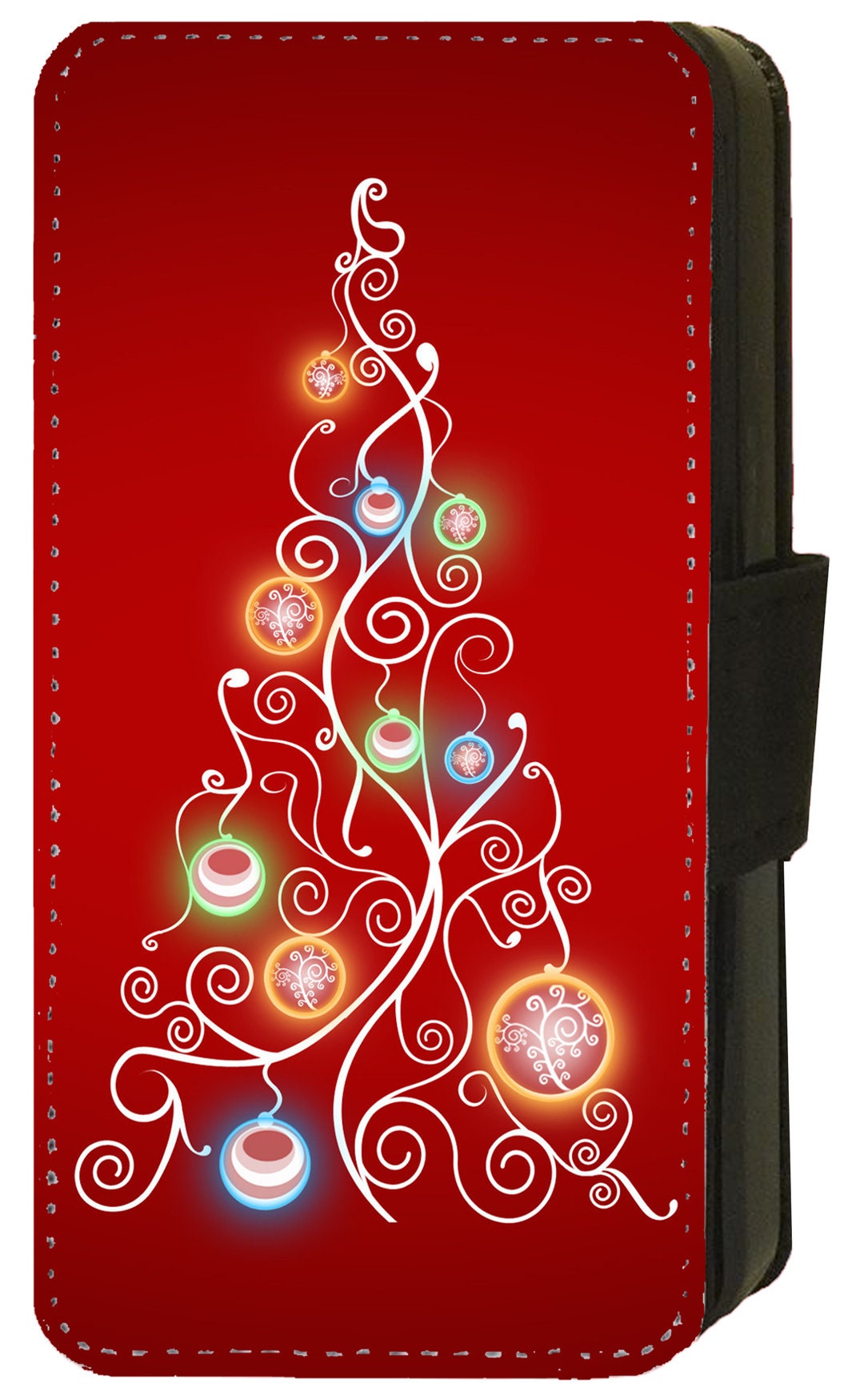 Christmas Santa Snowman Reindeer Holidays Flip Phone Case - Etsy UK