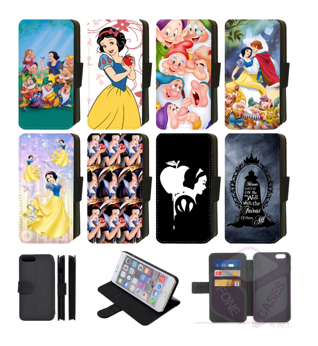 Snow White Disney Inspired Flip Phone Case Wallet for Apple Iphone ...