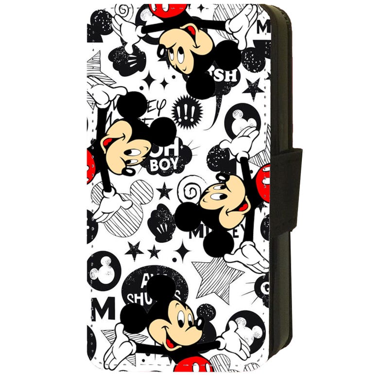 Mickey Mouse Disney-inspired Flip Wallet Phone Case Cover for Iphone ...