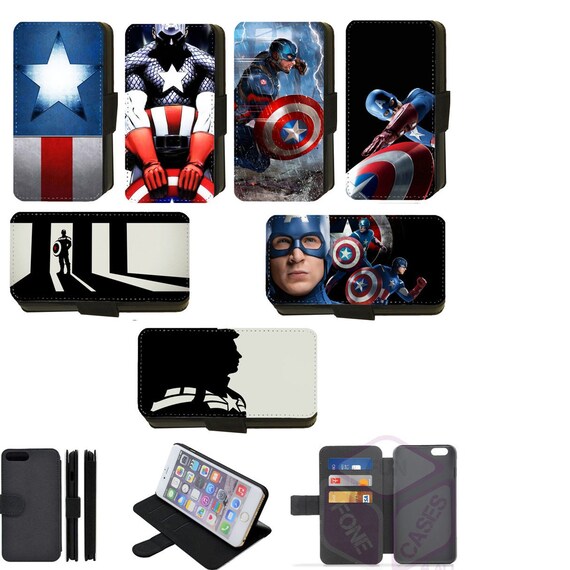 Superhero Captain America Avengers Inspired Printed Flip Phone | Etsy