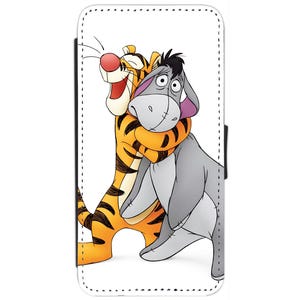 Winnie the Pooh Tigger Eeyore Piglet Honey Flip/wallet Phone Case for Apple Iphone, Google Pixel ...