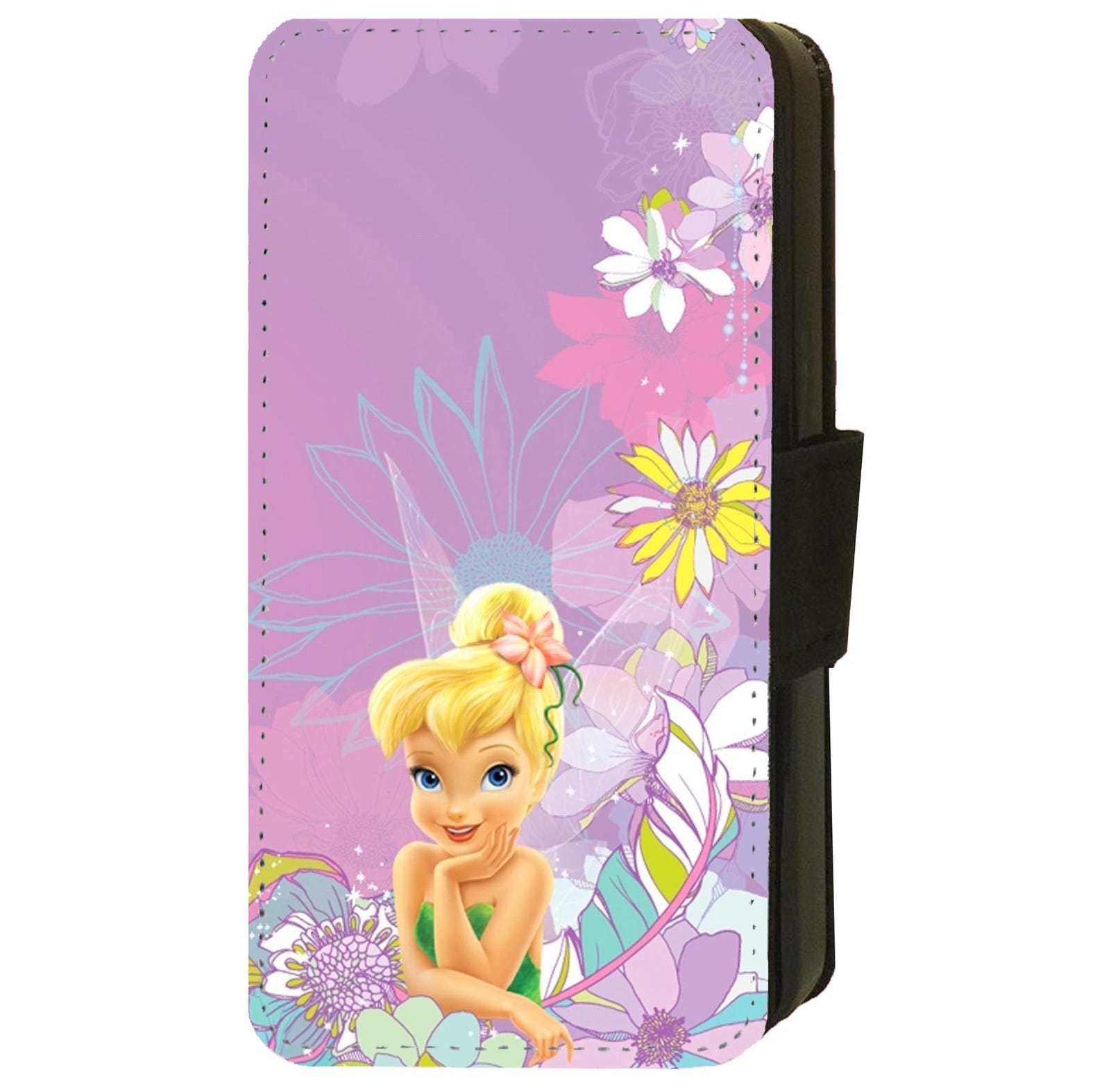 Tinkerbell Fairy Disney Inspired Flip/wallet Phone Case for All Apple ...