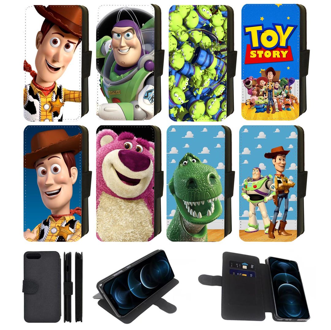 Toy Story Woody Jessie Bullseye Flip/wallet Phone Case Compatible With ...