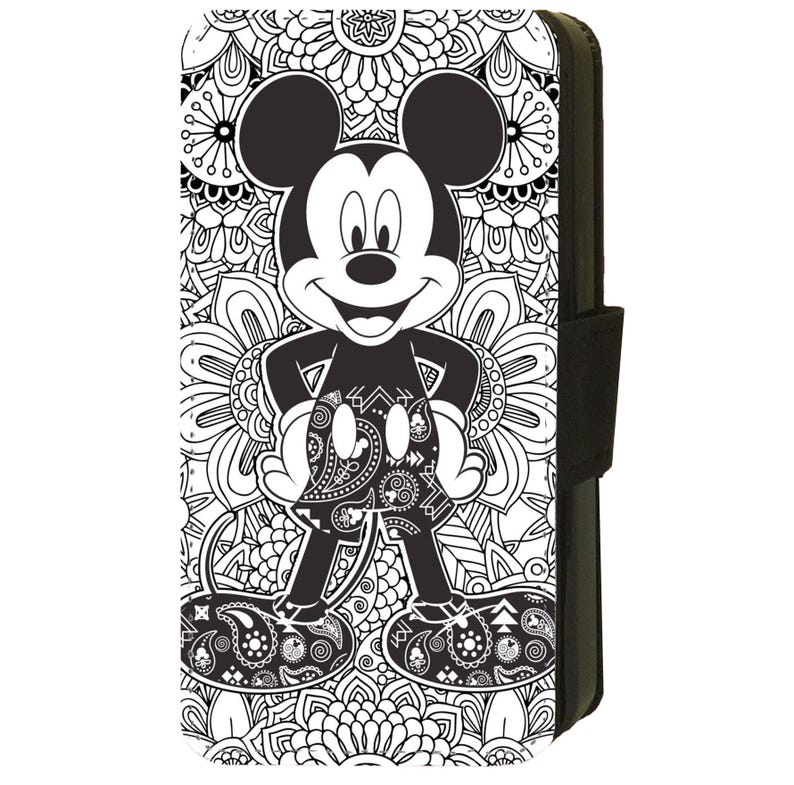 Mickey Mouse Disney-inspired Flip Wallet Phone Case Cover for Iphone ...