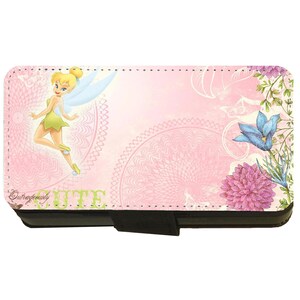 Tinkerbell Fairy Disney Inspired Flip/wallet Phone Case for All Apple ...