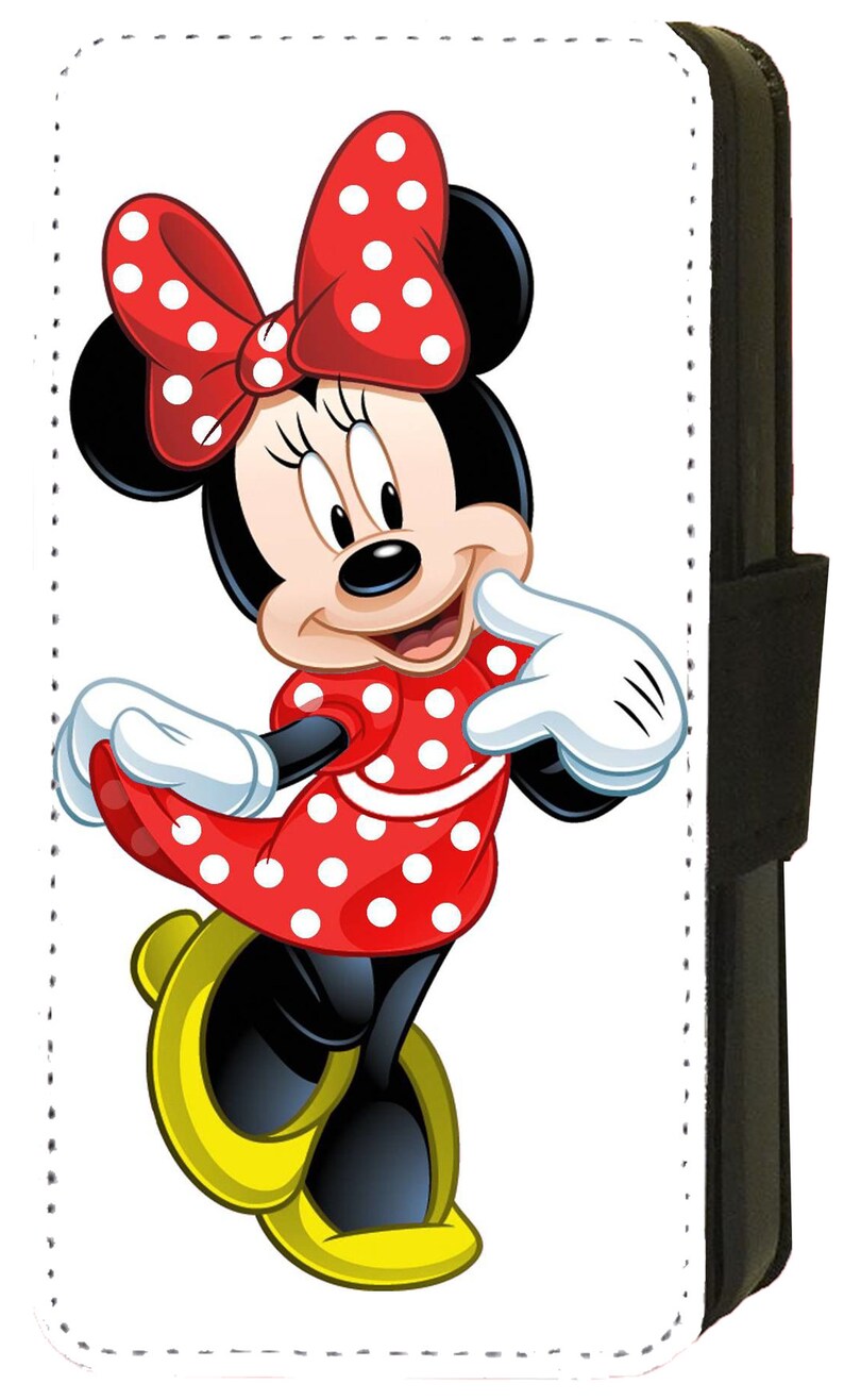 Minnie Mouse Disney Inspired Flip Phone Case Wallet Compatible With ...