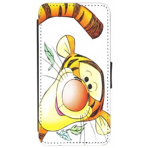 Winnie the Pooh Tigger Eeyore Piglet Honey Flip/wallet Phone Case for Apple Iphone, Google Pixel ...