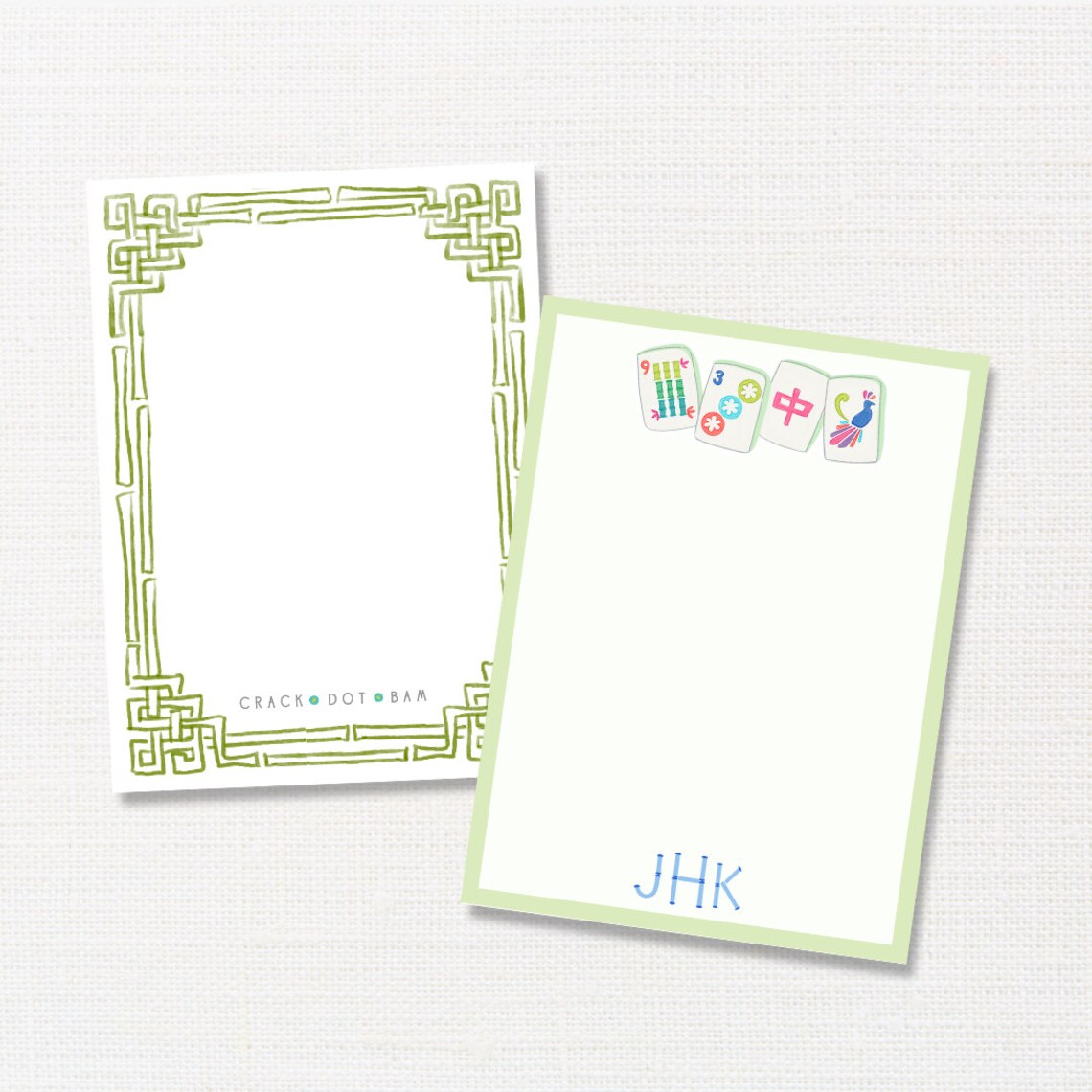 Mahjong Notepad | Personalized Gifts| Mahj Gifts - Etsy