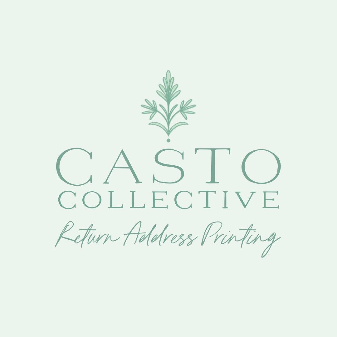 Custom Return Address Envelope Printing - Etsy