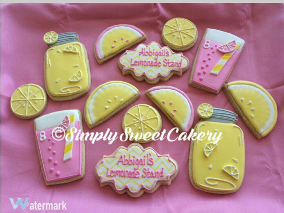Lemonade Cookies 36 Cookies - Etsy