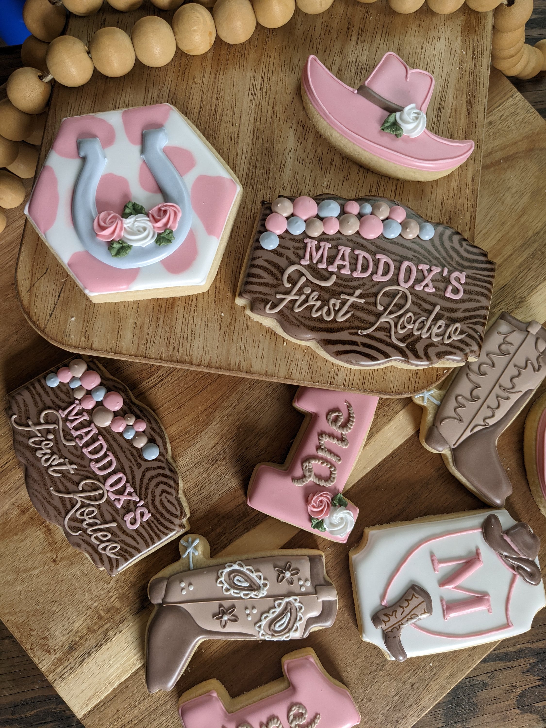 Cowboy, Rodeo Themed Cookies (36 Cookies) - Etsy