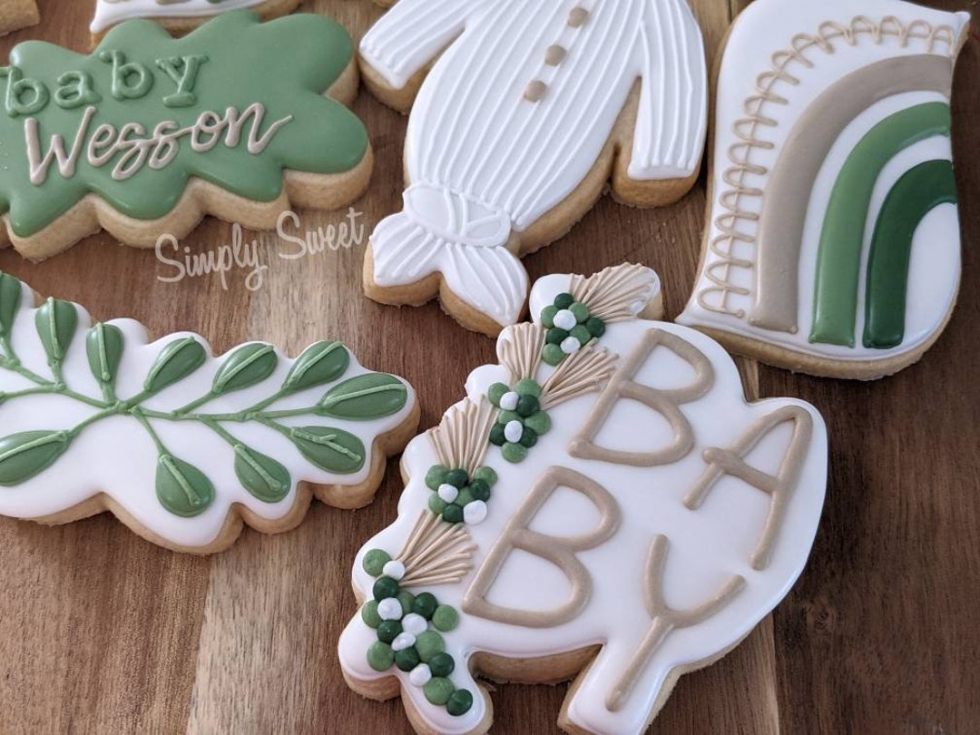 Boho, Gender Neutral Baby Shower Cookies (36 Cookies) - Etsy