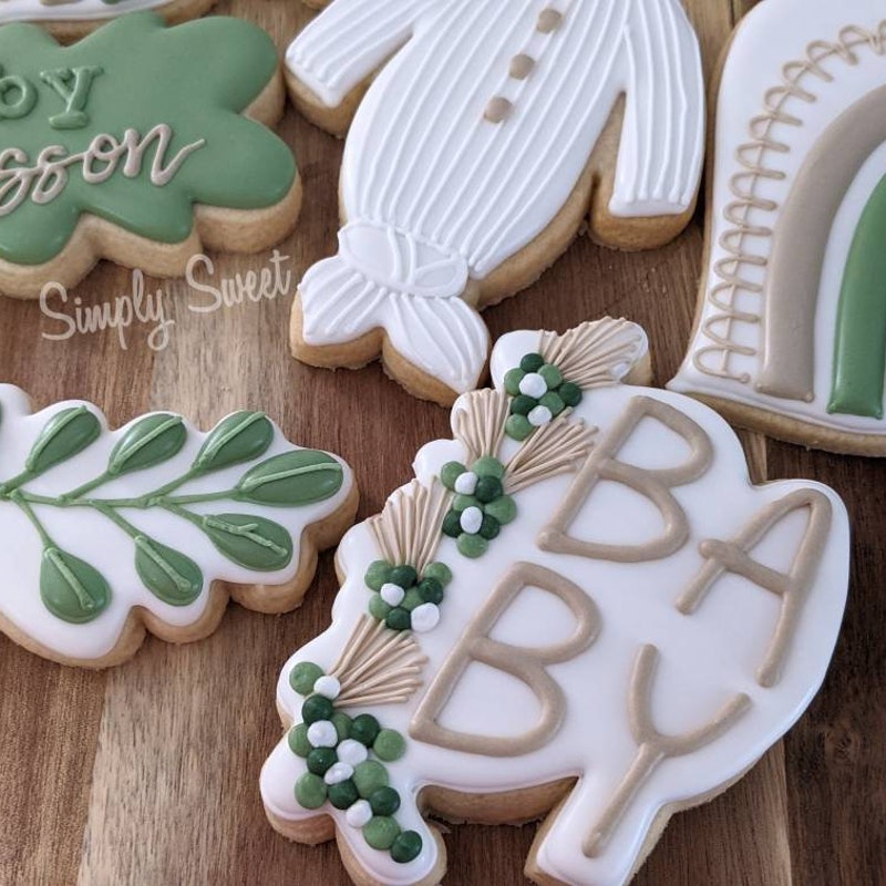 Gender Neutral Baby Shower Cookies - Etsy