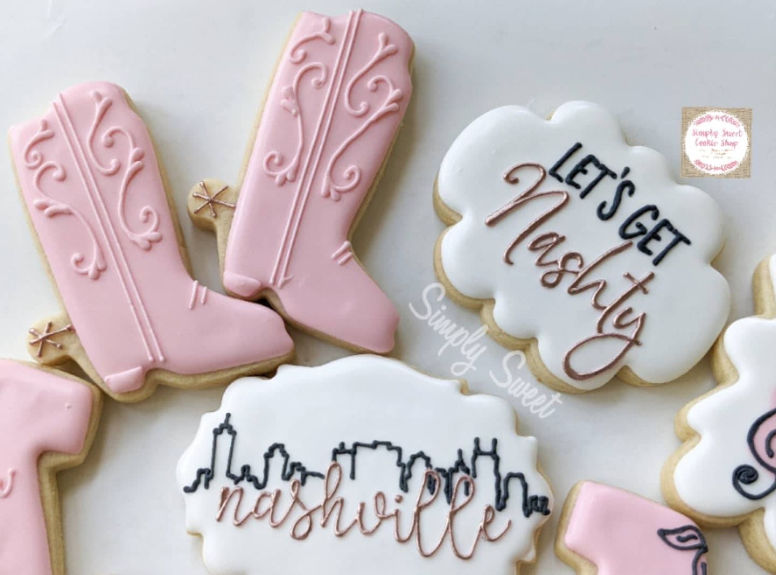 Nashville Girls Trip Bachelorette Cookies 36 Cookies - Etsy