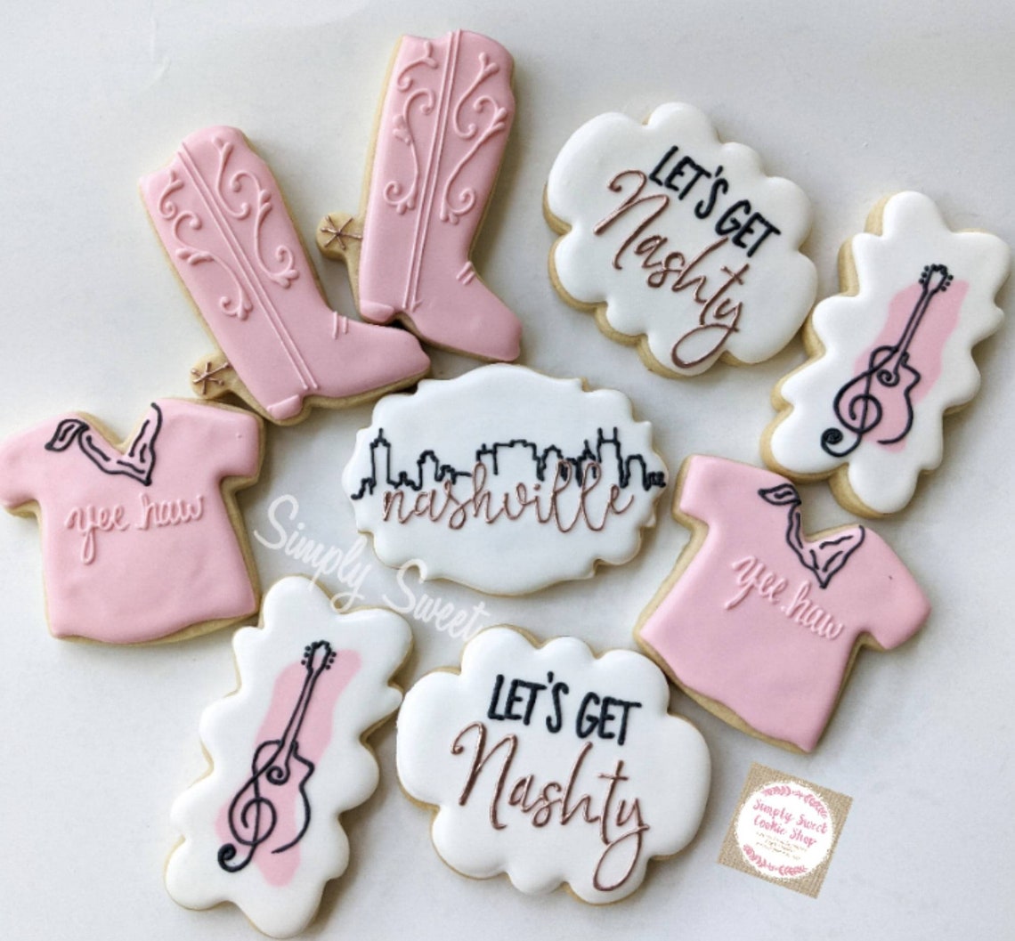 Nashville Girls Trip, Bachelorette Cookies (36 Cookies) - Etsy