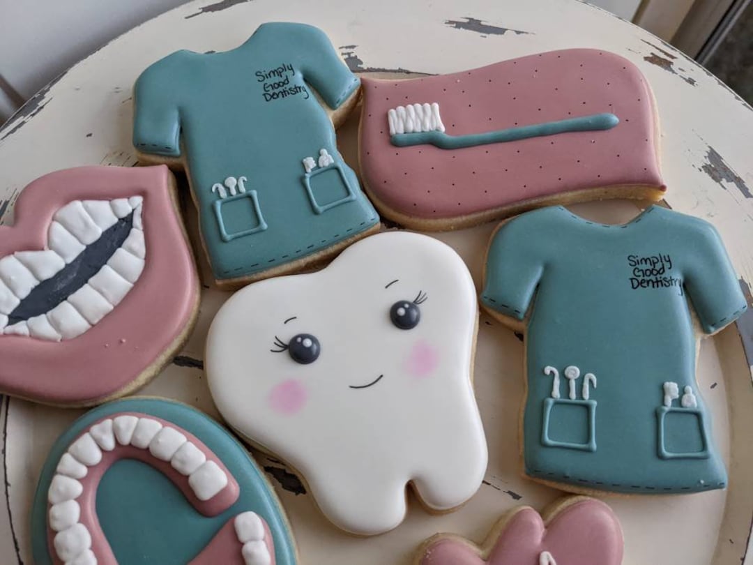 Dental Themed Graduation Cookies (50 Cookies) - Etsy