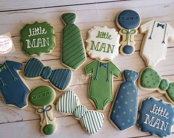 Little Man Cookies - Etsy