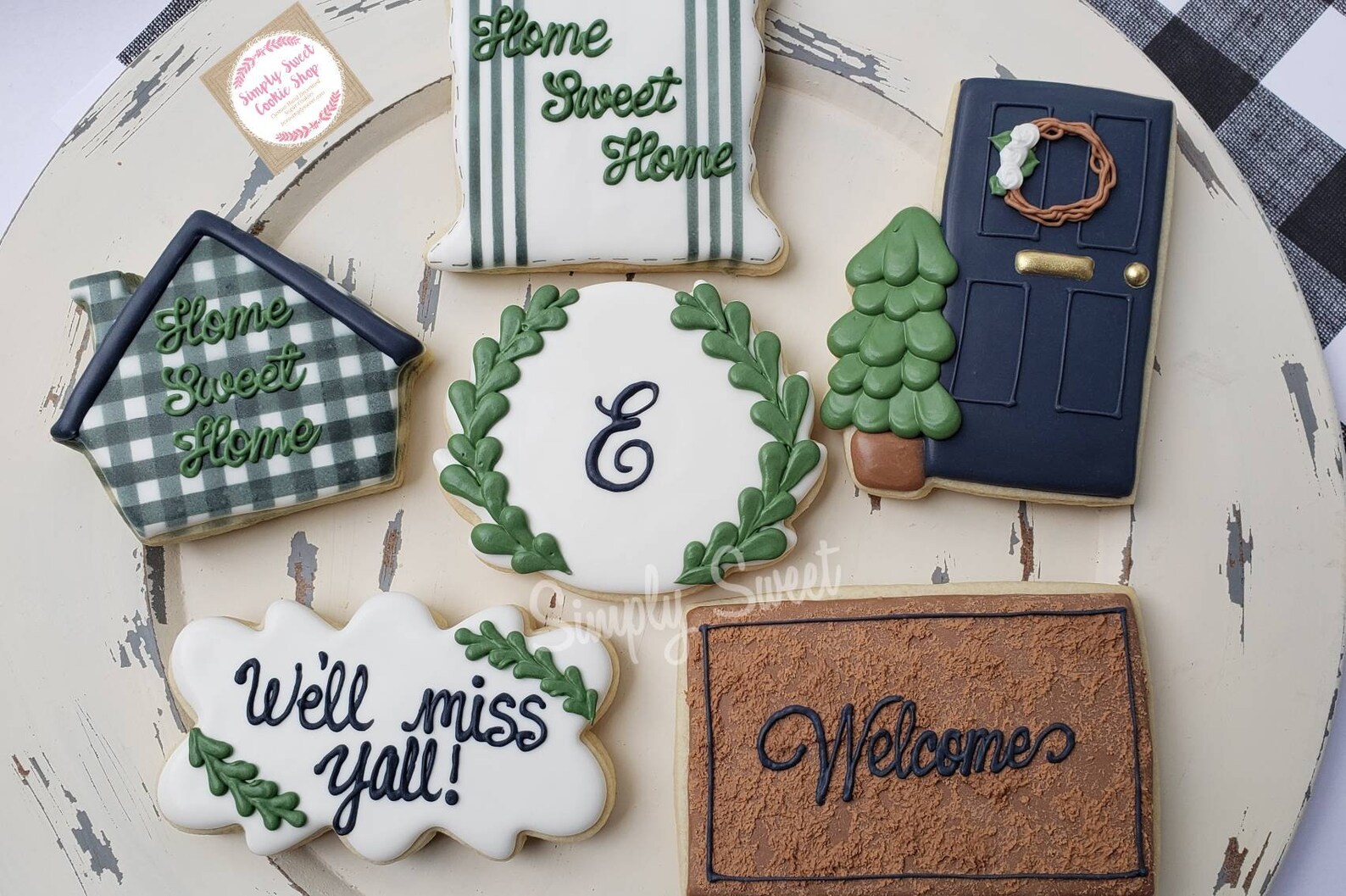 Farmhouse cookies 36 cookies | Etsy