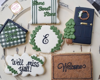 Realtor Decorated Sugar Cookie Set Sugar Cookies Decorated - Etsy