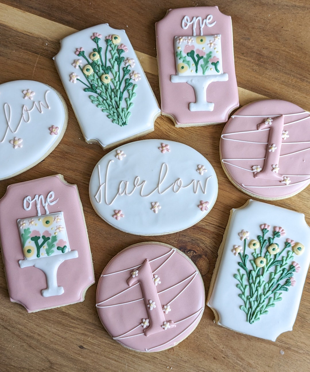 Wild One, Floral Birthday, Wild Flower Cookies (36 Cookies) - Etsy