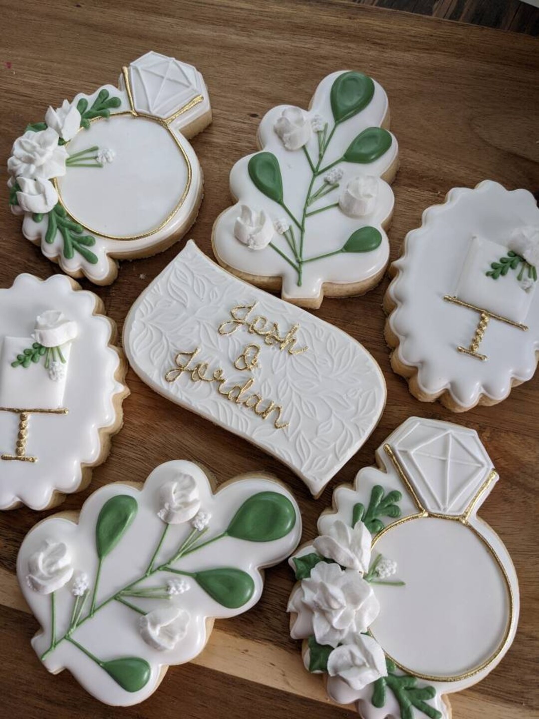 Bride and Groom Wedding Shower Cookies (40 Cookies) - Etsy