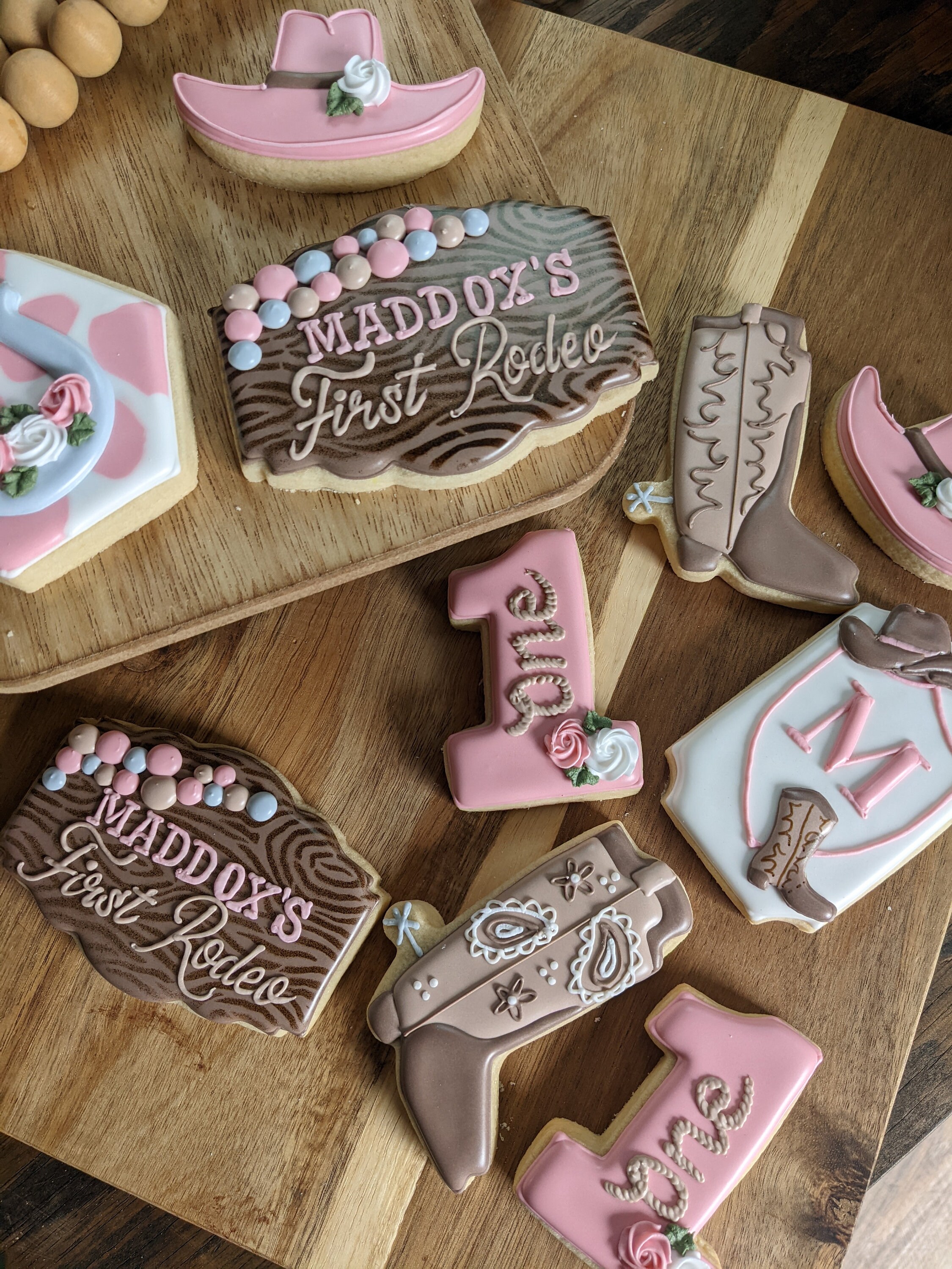 Cowboy, Rodeo Themed Cookies (36 Cookies) - Etsy