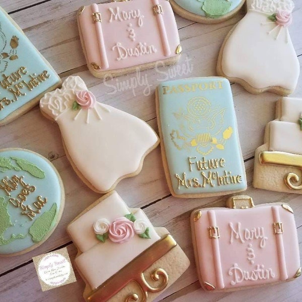 Travel Cookies - Etsy