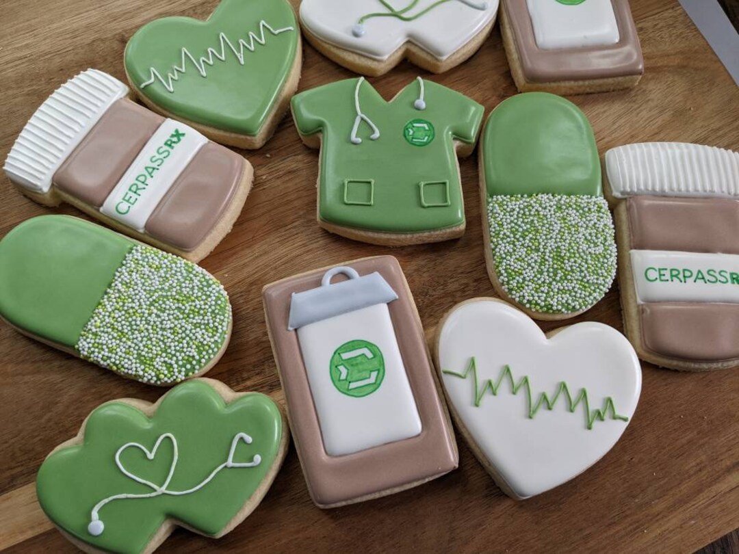 Nursing/medical Sugar Cookies (60 Cookies) - Etsy